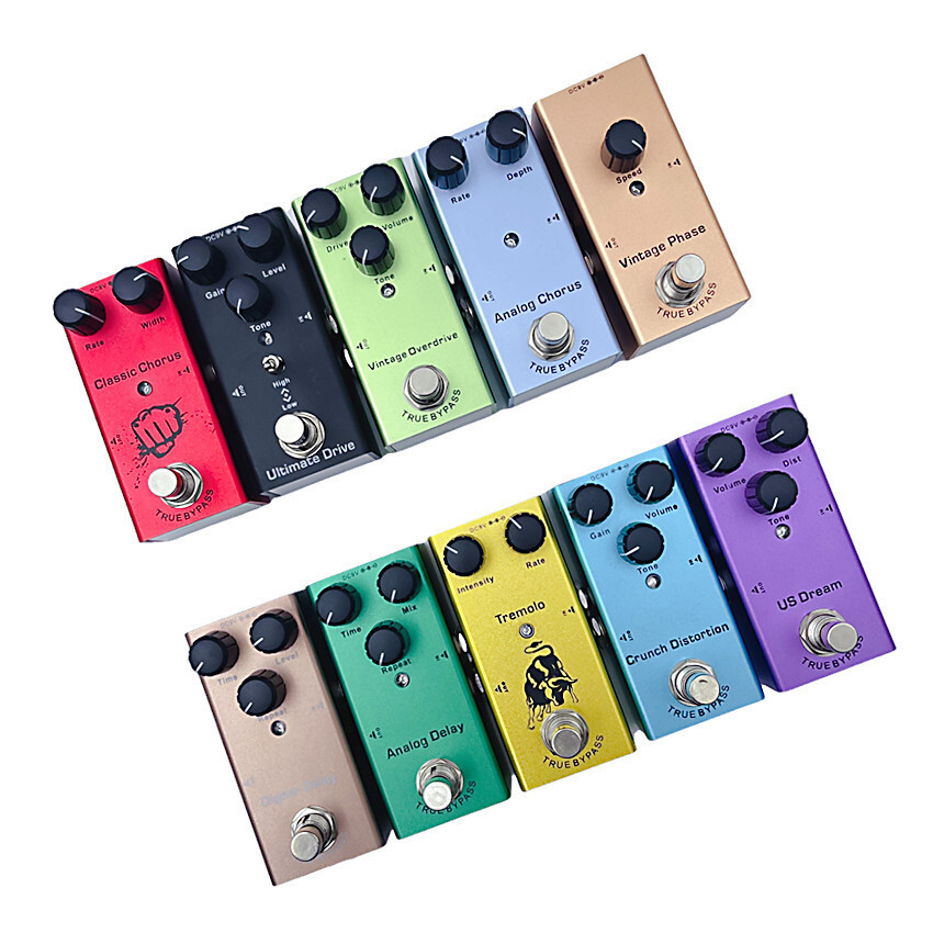 กีตาร์ไฟฟ้าเหยียบ Vintage Overdrive Ultimate Drive Crunch Distortion US ...