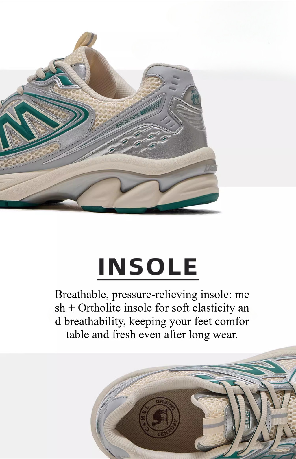 American Camel Mens Shock-Absorbing Casual Running Shoes | Shopee Thailand