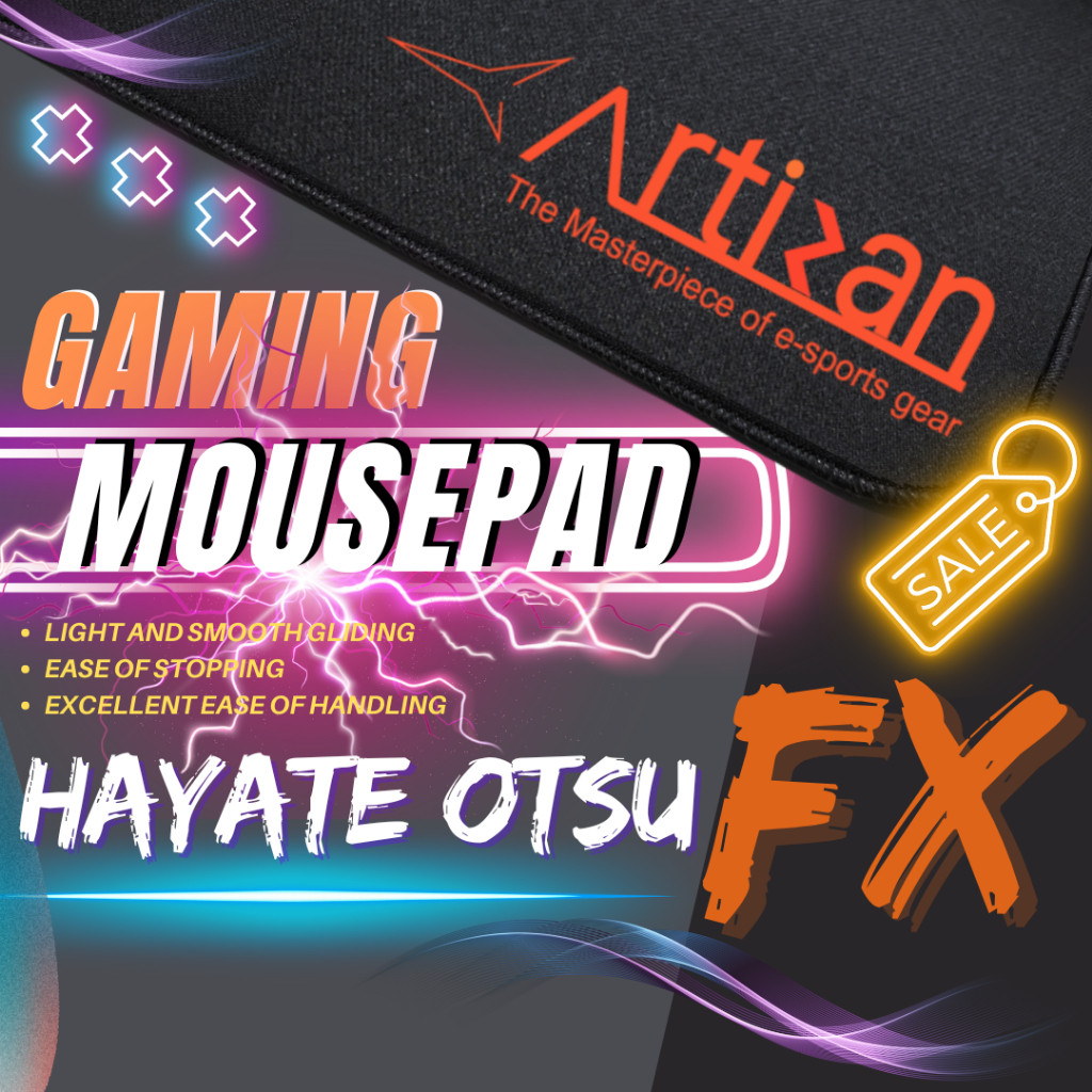 [พร้อมส่ง] ARTISAN Hayate Otsu FX แผ่นรองเมาส์เกมมิ่ง Gaming Mousepad ...