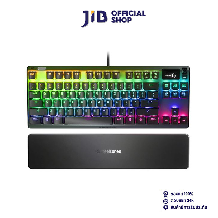 KEYBOARD (คีย์บอร์ด) STEELSERIES APEX 7 TKL (STEELSERIES QX2 RGB RED ...