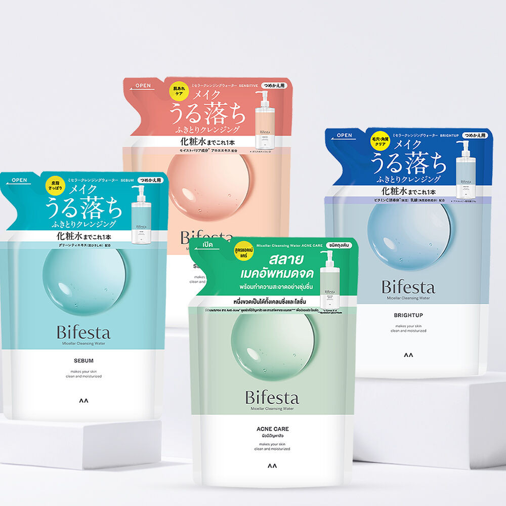 Bifesta Micellar Cleansing Water Refill บิเฟสต้า ชนิดเติม 360ml (Acne ...
