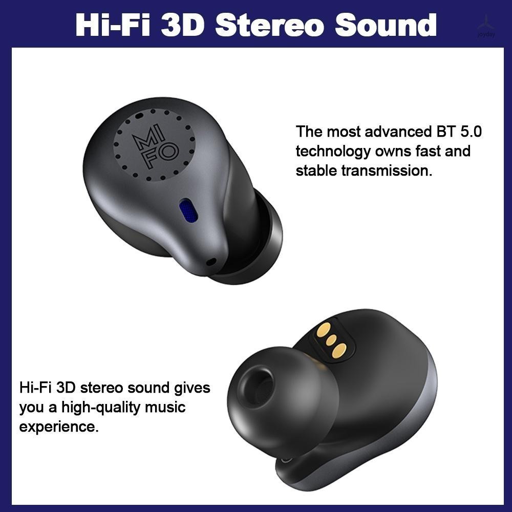 [พร้อมส่ง] หูฟังไร้สาย Mifo 2023 O5 Plus Gen 2 True BT 5.0 พร้อมเคสชาร์จ 2600mAh CVC6.0 เสียงเบส ...