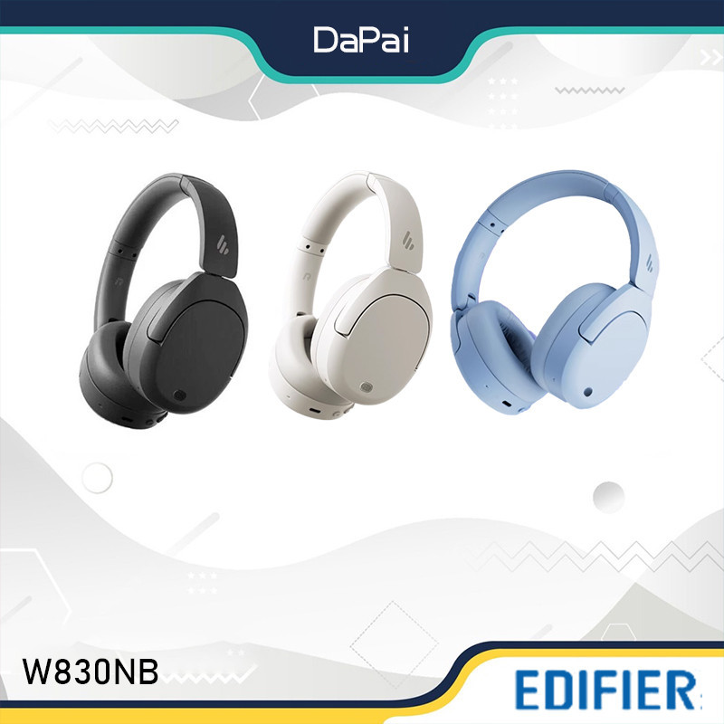 Edifier W830NB หูฟังบลูทูธพร้อมระบบลดเสียงรบกวนแบบแอคทีฟและหูฟังไร้สาย ...