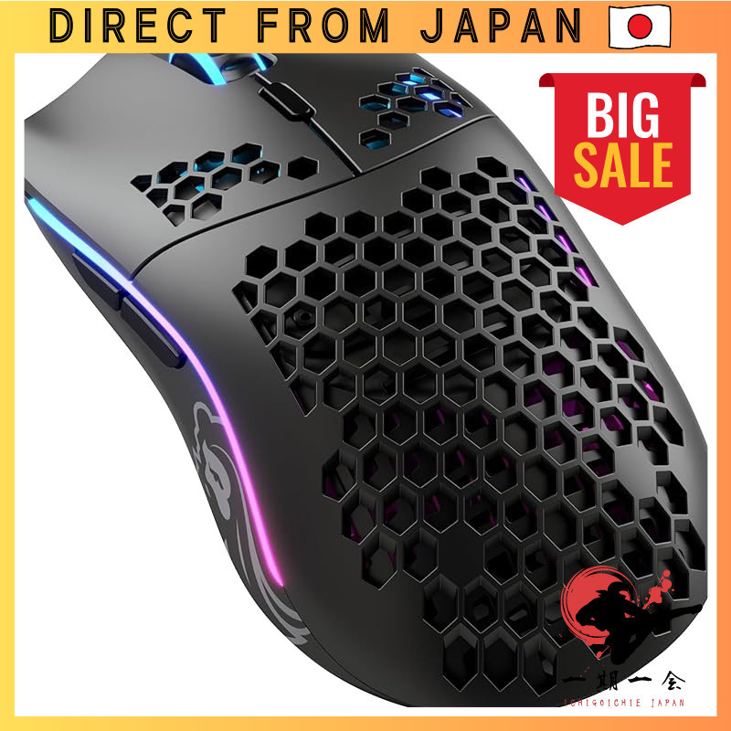 Glorious Model O Wireless RGB Gaming Mouse - Lightweight, Silent, 6 ...