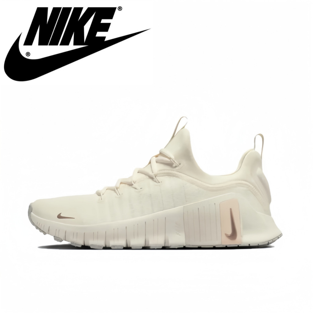 2024 ♞,♘,♙Nike Free Metcon 6 ขาว - น้ำตาล（ของแท้ 100 %）รองเท้าผ้าใบ ...