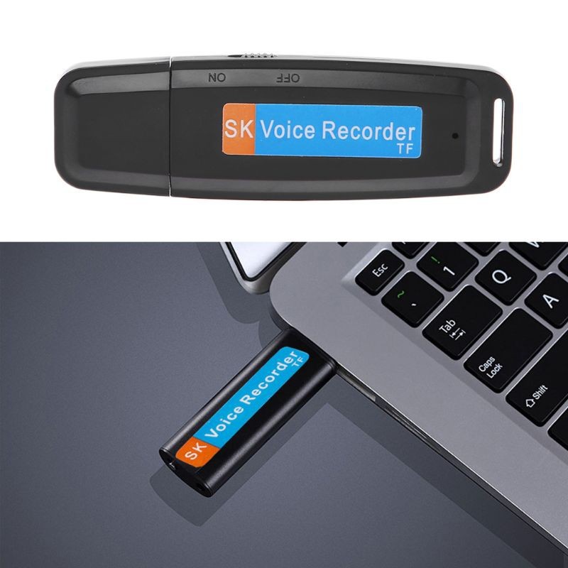 ในสต็อก Mini 8GB USB 2.0 Disk Pen Drive Digital SPY Audio เครื่องบันทึก ...