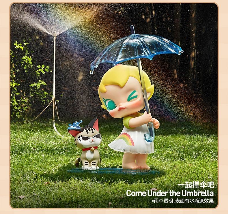 ฟิกเกอร์ซีรีส์สนุกสนาน Baby Molly Meow จาก POPMART ของตกแต่งทันสมัย ...