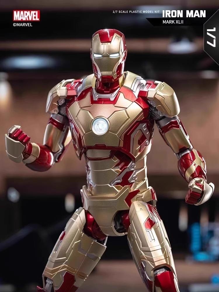 Fanle Iron Man MK42 รูป Marvel Avengers Hulkbuster รุ่น Boy ประกอบ MK43 ...