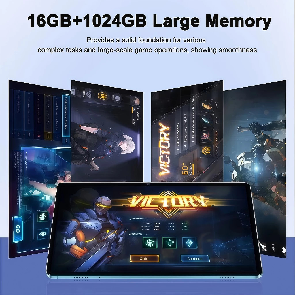 Xiami Tablet Android 5G/ Wi-Fi แรม 16GB รอม 512GB แท็บเล็ต 10.1 นิ้ว ...