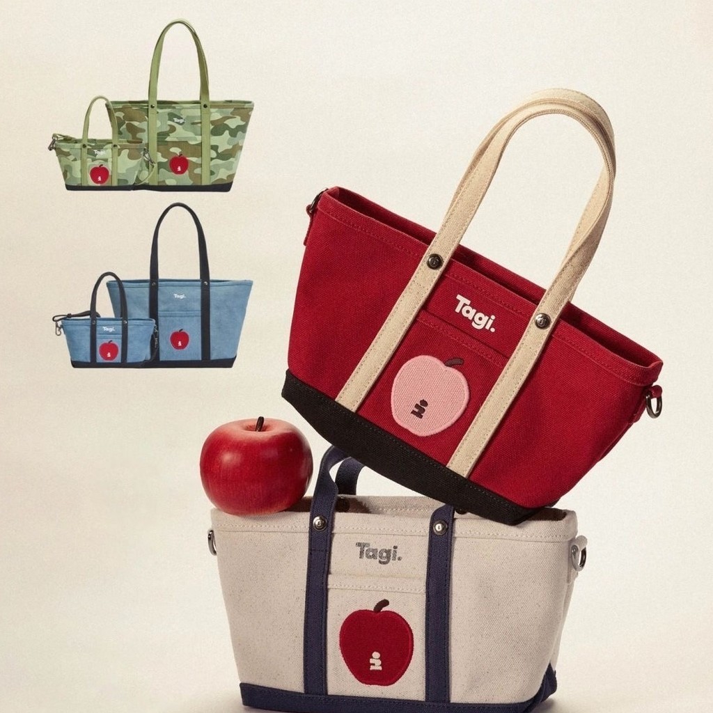 [คลังสินค้าพร้อม] Tagi Imagine Apple Color Matching Commuter Retro ...