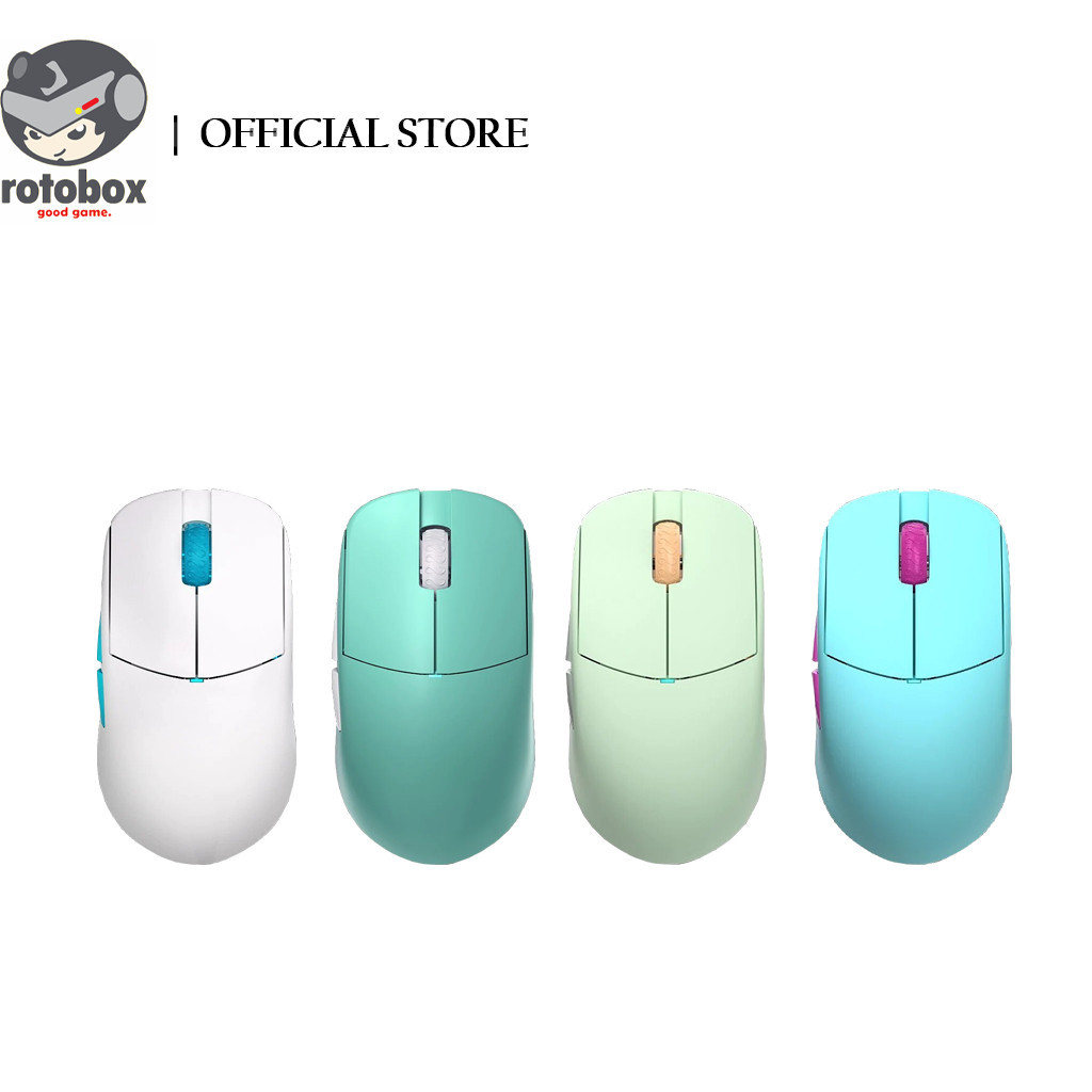 Lamzu ATLANTIS MINI PRO (เข้ากันได้ 4K) เมาส์สําหรับเล่นเกมไร้สาย ...