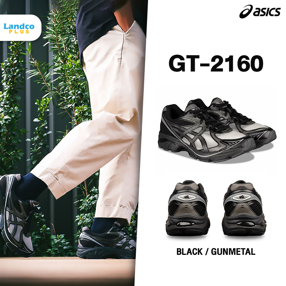 Asics รองเท้าผ้าใบ รองเท้าลำลอง ND UX GT-2160 BLACK/GUNMETAL 1203A655 ...