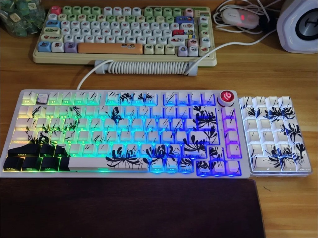 ชุดใหญ่Kaneki Ken Keycap 130 คีย์โปรไฟล์เชอร์รี่ PBT Letter Side ...