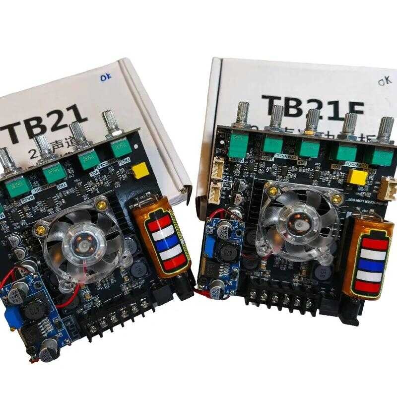 แอม Tb21 Tb21f แท้ บูทูธ5.0โมคาปาพร้อมชุดพัดลม พร้อมใช้งาน ไฟ 12-24Vdc ...