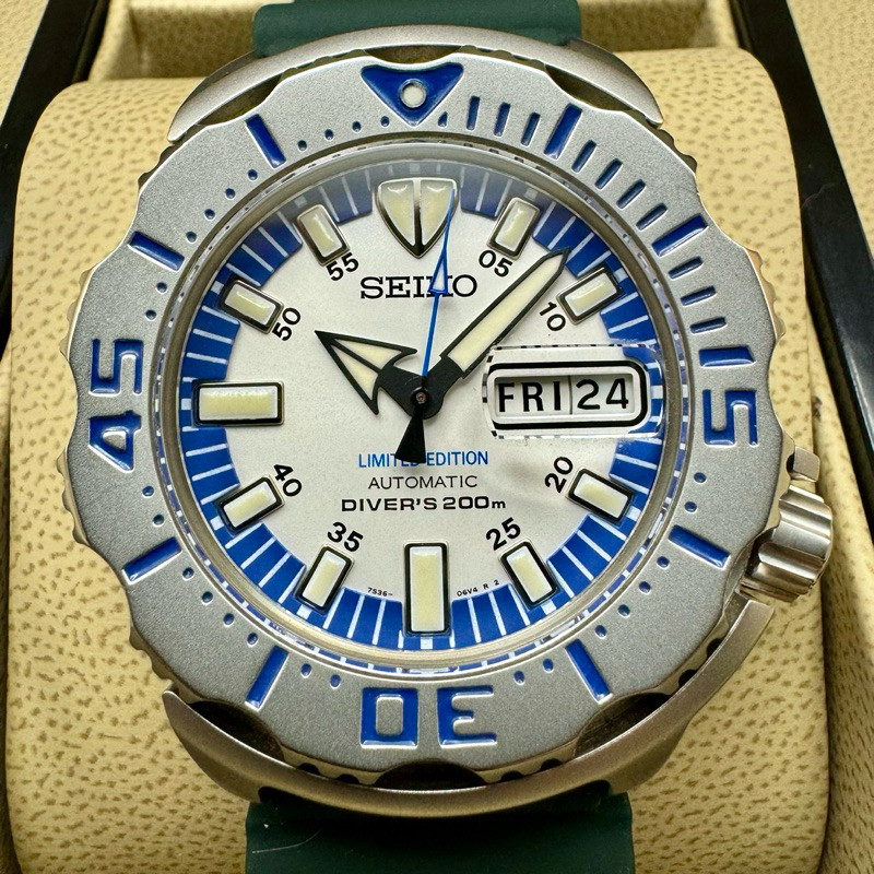 Seiko Diver Monster Snow Limited Edition | Shopee Thailand