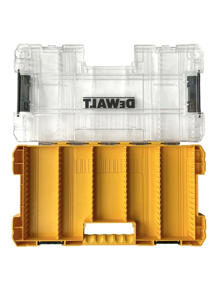 Dewalt N542474 กล่องเครื่องมือขนาดใหญ่ช่องฝาใสออแกไนเซอร์ที่ถอดออกได้ ...
