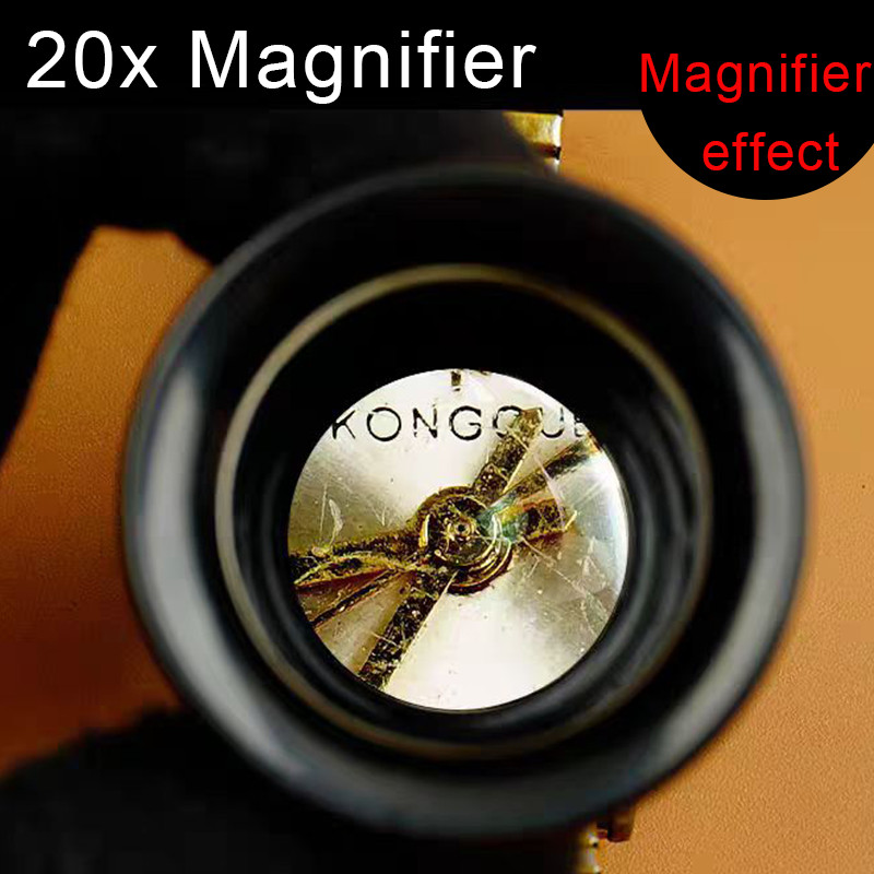 Watchmaker แว่นขยายนาฬิกาซ่อมนาฬิกา Loupe เครื่องมือ 3X 5X 10X 15X 20X ...