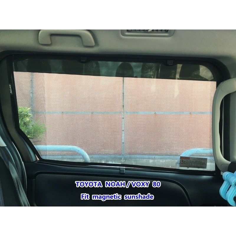 ในสต็อก TOYOTA NOAH / VOXY 80 2015-2022 Fit Magnetic Sunshade Sun Protection คุณภาพสูงรถหน้าต่าง ...