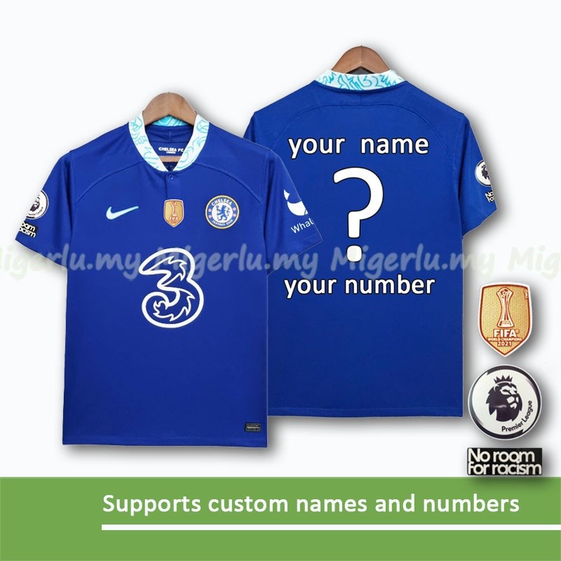 ในสต็อก แฟน ๆ ฉบับที่ 22/23 ชุดเหย้าเชลซี 2022/23 เสื้อ EPL S-4XL | Shopee Thailand