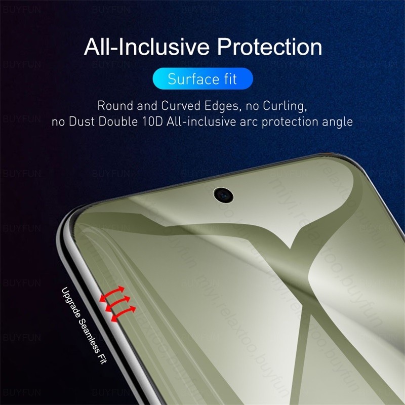 Honor X60Pro X50Pro X50iPlus X50GT 999D HD Clear Soft Hydrogel ฟิล์มสําหรับ Honor X60 X50 Pro GT ...
