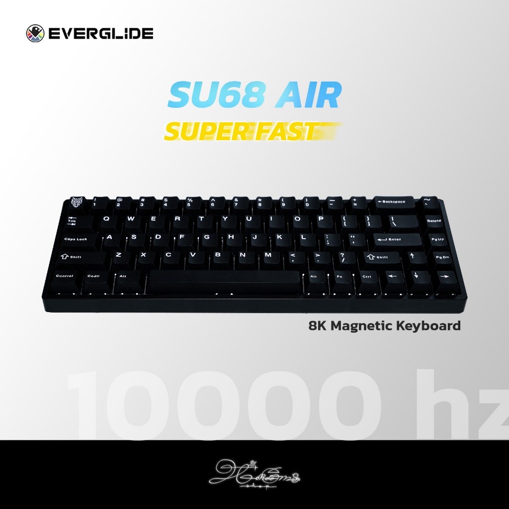 Everglide SU68 AIR (Skyline/MM Switch) Hall Effect Keyboard, Rapid ...