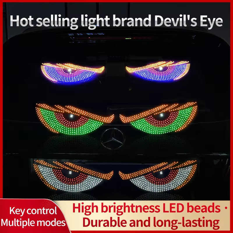Devils Eye Light Rgb Dynamic Demon Eye ไฟตกแต่ง Led Display Decor Pixel ...
