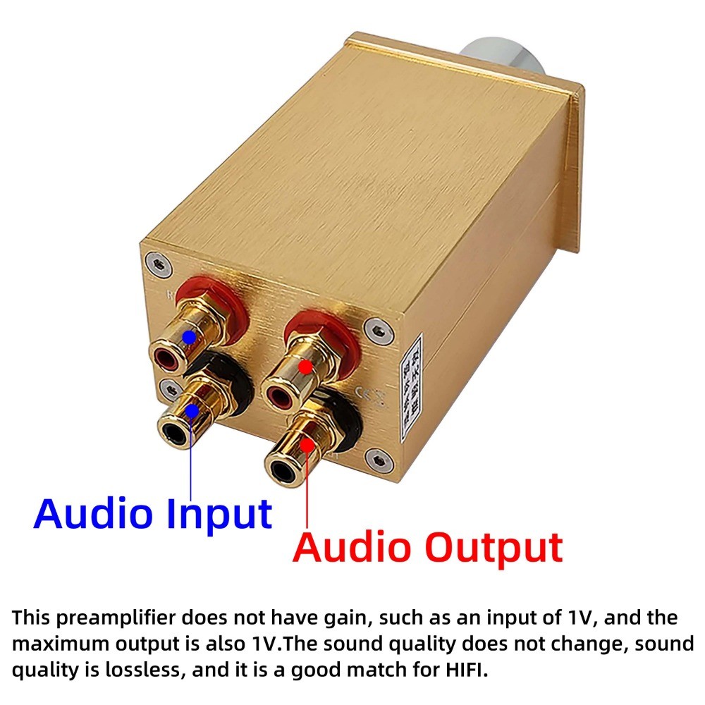 Fv3 HIFI ความแม่นยําสูง Passive Preamp ALPS27 Volume Controller สําหรับ ...