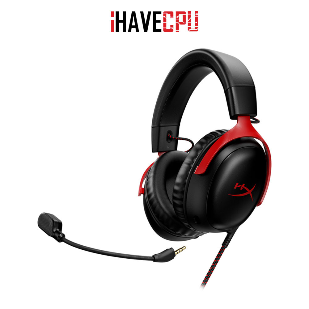 iHAVECPU HEADSET (หูฟัง) HyperX CLOUD III RED (727A9AA) | Shopee Thailand