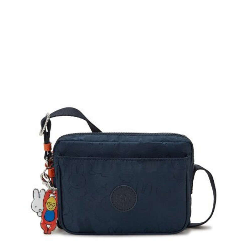 2024 Kipling X Miffy Abanu (Miffy Navy Jq)กระเป๋าสะพายไหล่ สไตล์ญี่ปุ่น ...