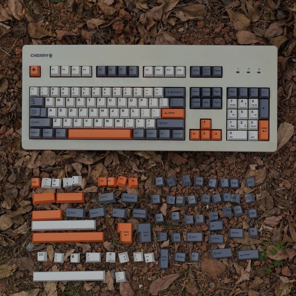 160keys GMK Keycaps Double shot ABS Cherry Profile keycap ชุดสําหรับ ...