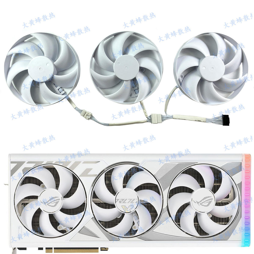 ASUS/ASUS RTX4080 4080S 4090 ROG STRIX Raptor พัดลมกราฟิก FD10015H12D ...