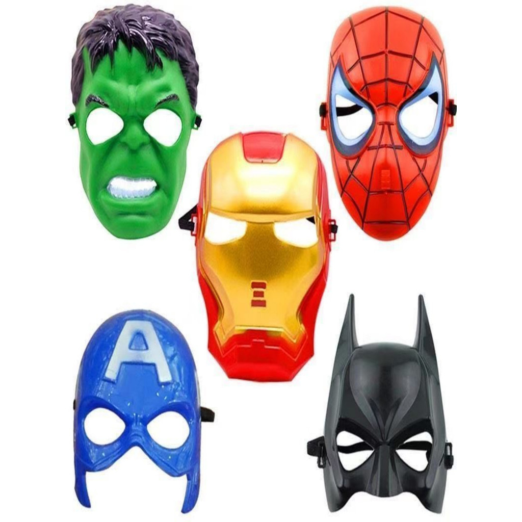 Avengers Marvel Captain America Iron Man Hulk Bat Spiderman เด็กการ์ตูน ...