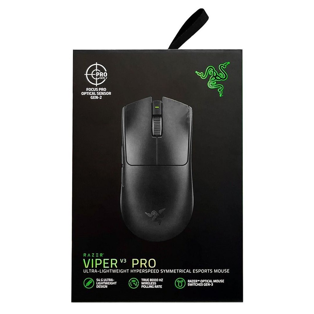 Razer Viper V3 Pro Ultralight Wireless Esports Mouse RZ01-0512 (Black) - 35000 DPI | Shopee Thailand