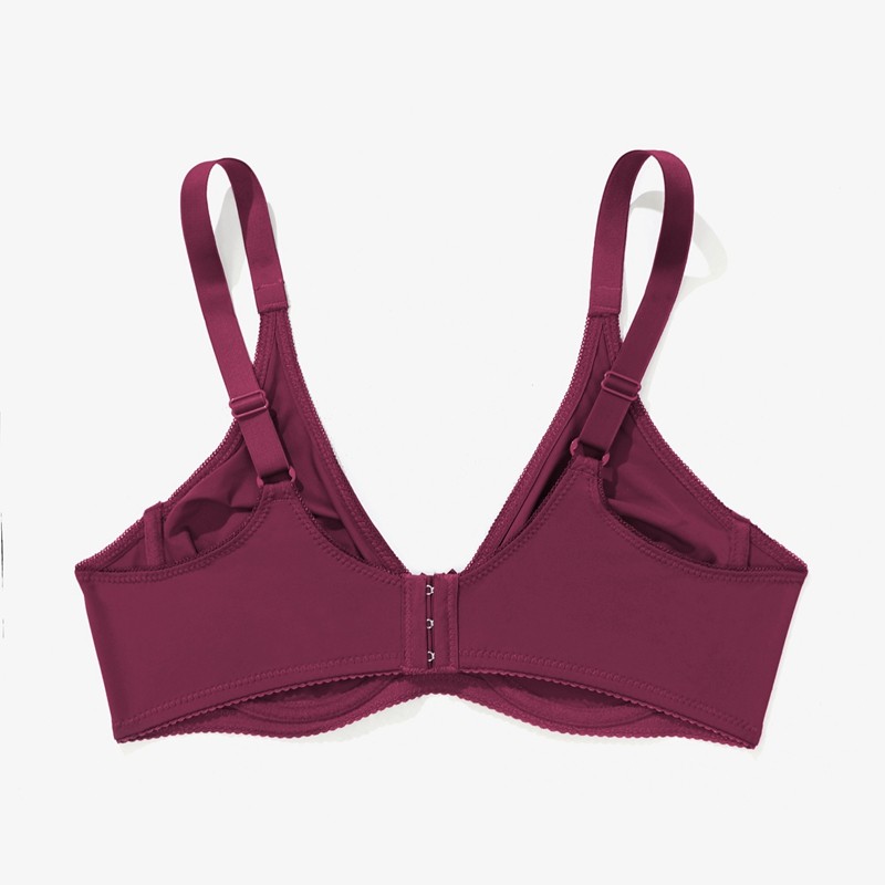 Xiushiren ผู้หญิง Plus ขนาด Bra แบบมีสาย Unlined บาง Breathable ชุดชั้นในชุดชั้นใน 85C 90C 95C ...
