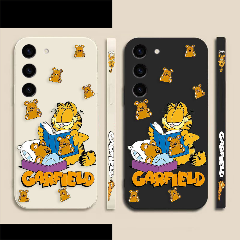 เคสโทรศัพท์ Garfield อ่านหนังสือ 5ZN สําหรับ Samsung หมายเหตุ 8 9 10 20 ...