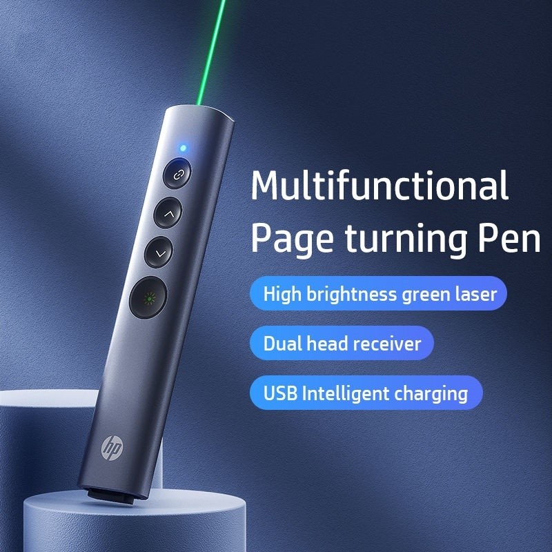 Pointer Dual Green/Red Laser Metal Body Magnetic USB/Type-C Receiver ...