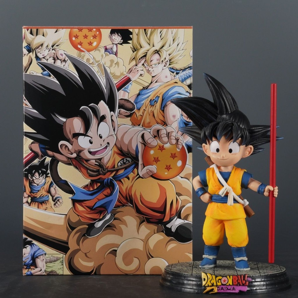Seven Dragon Balls รุ่น Q Goku Goku Goku Hand Made โมเดลอะนิเมะ Stick ...