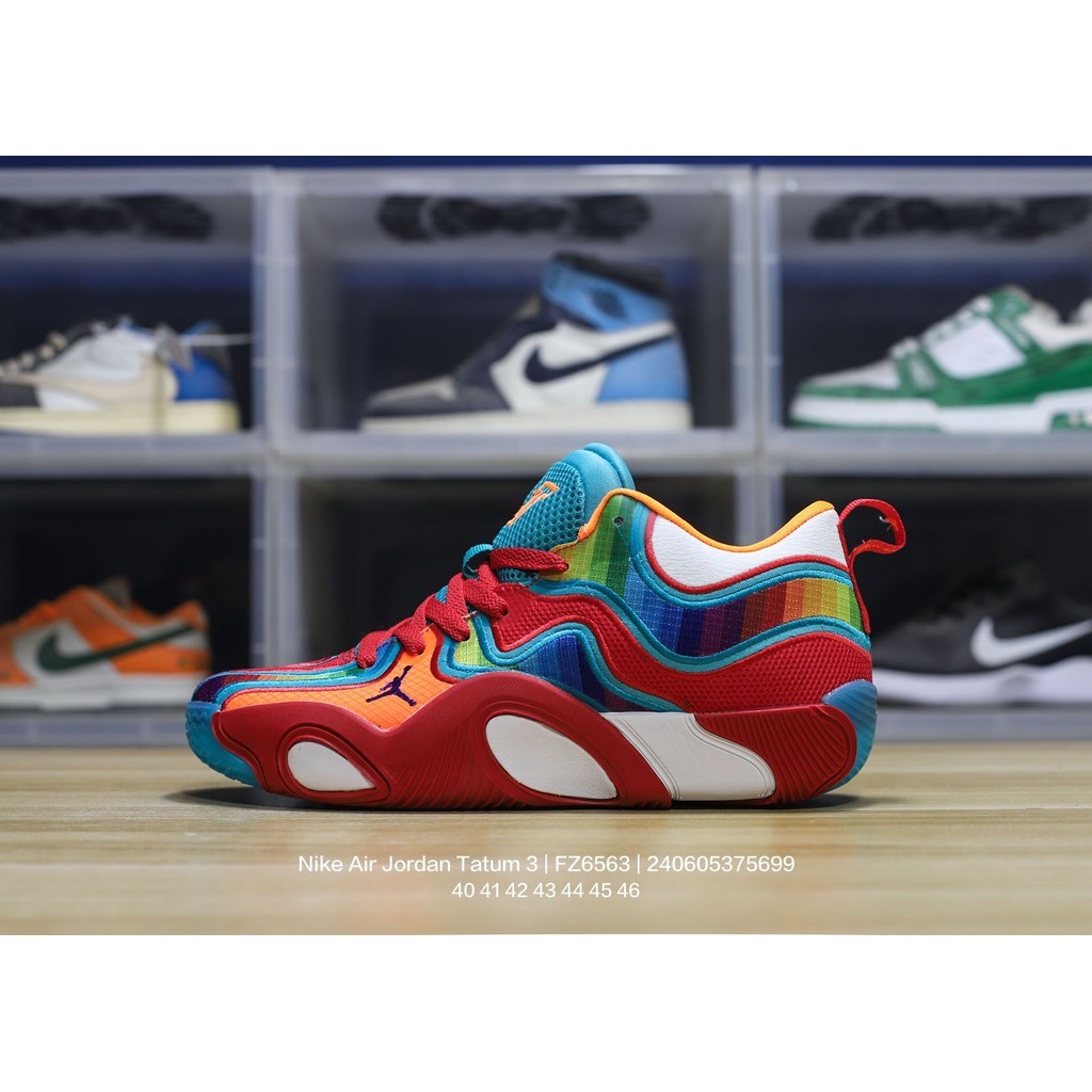 2024 Nike air Jordan Tatum 3 "Archer Ave" T3 series รองเท้าบาสเก็ตบอล ...