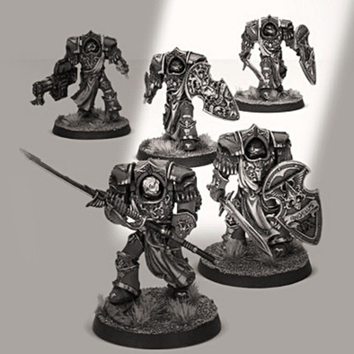[warhammer] FW Holy Blood Angel Crimson Paladin Terminator Team โมเดลเร ...