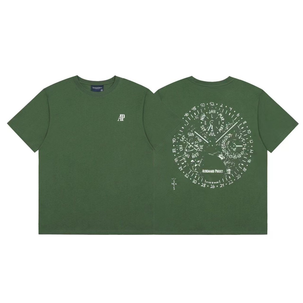 Travis Scott CJ X AP Watch Face เสื้อยืด AP Dial แบรนด์ร่วม | Shopee ...