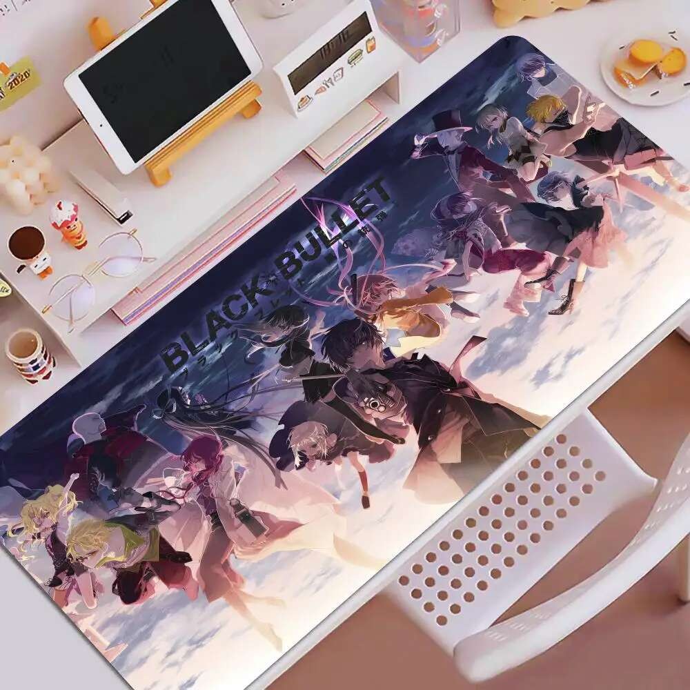 B-black อะนิเมะ B-bullet mouse pad Creative แผ่นรองเมาส์ส่วนบุคคลขนาด ...