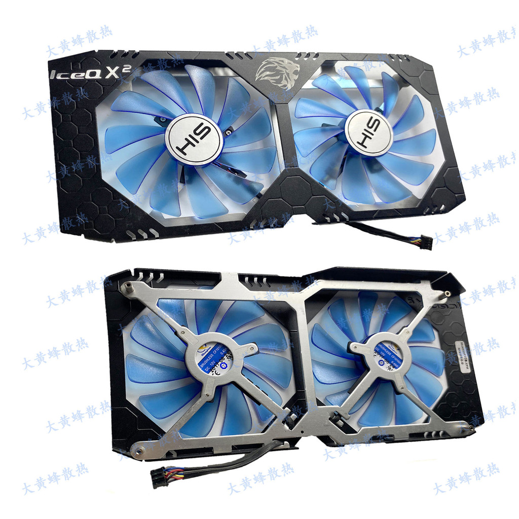 HIS/Xishi RX580 590 4GB IceQX2 OC พัดลมระบายความร้อนการ์ดกราฟิกพร้อมเชลล์ | Shopee Thailand