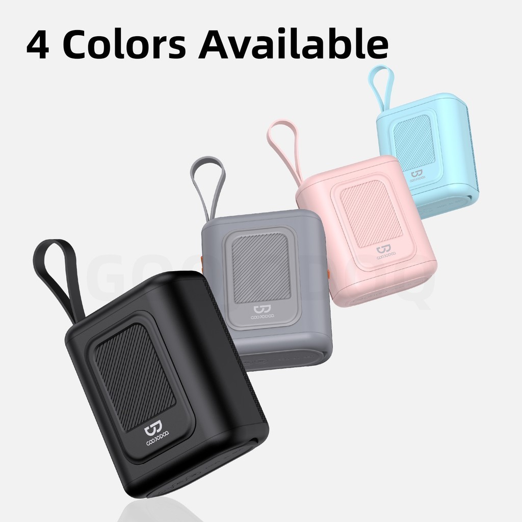 GOOJODOQ Fabric Bluetooth Speaker RGB Lighting High Quality Hi Fi Sound ...