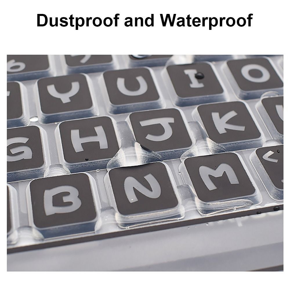 Colorful Full Coverage Keyboard Cover Dustproof Silicone Protective ...