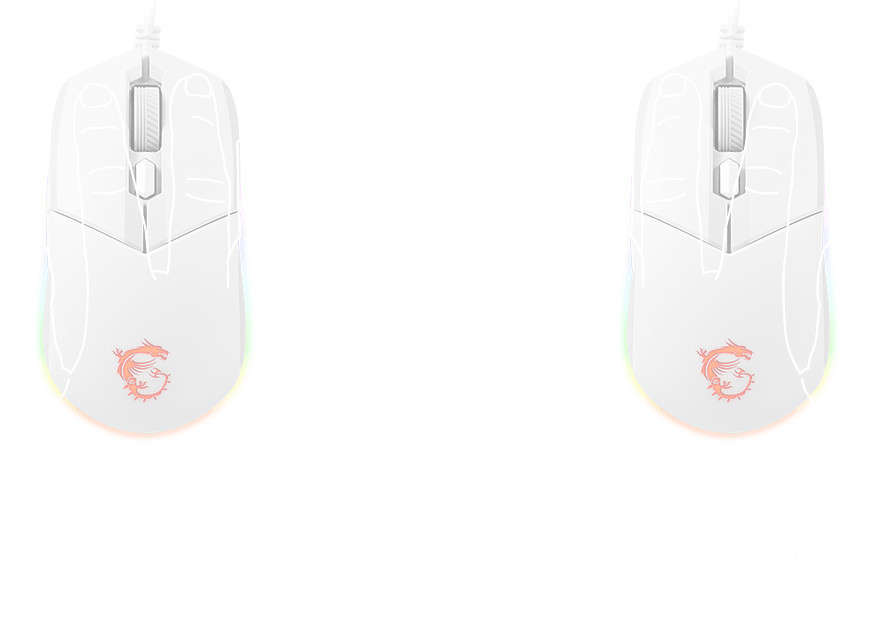 MSI Vigor GK30 COMBO TH BLACK/WHITE + Mouse (คีย์บอร์ดและเม้าส์สำหรับ ...