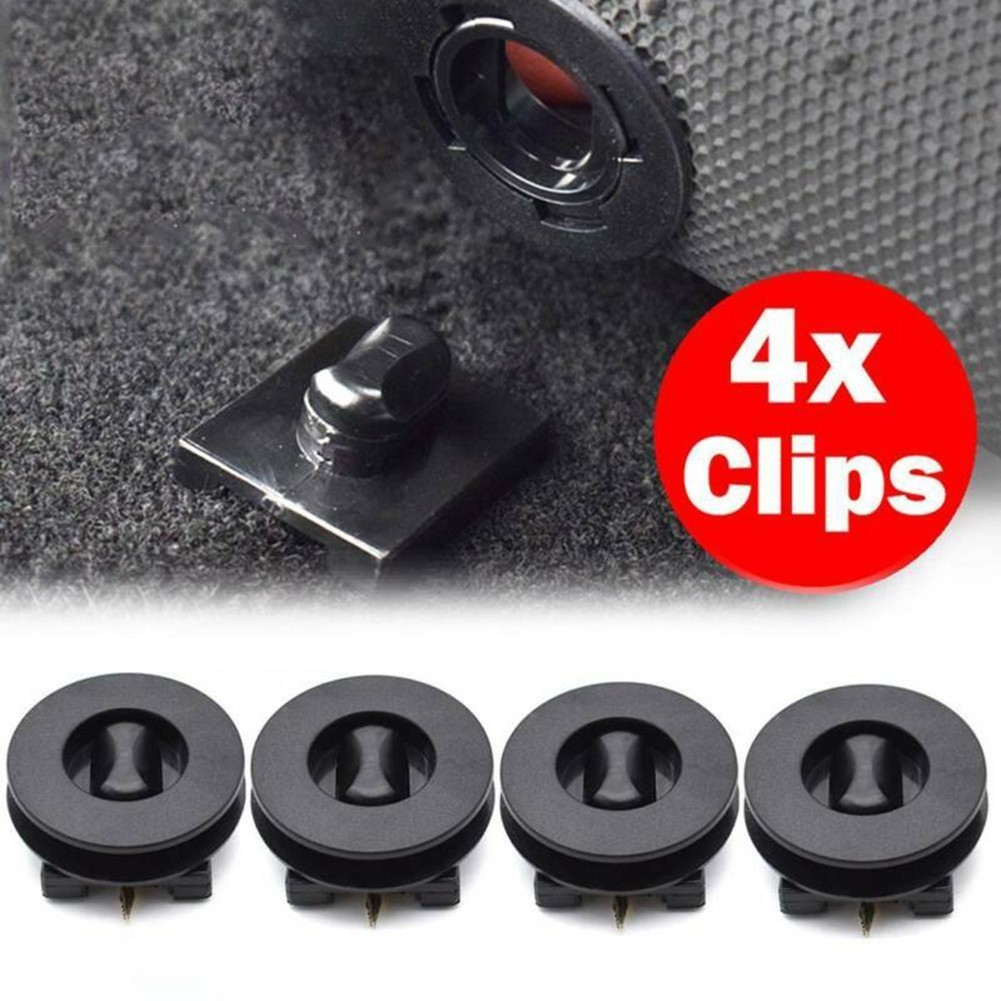 สต็อกพร้อม4X Grips Clamps Holders Car Floor Mat Clips Car Mat Clips Car ...