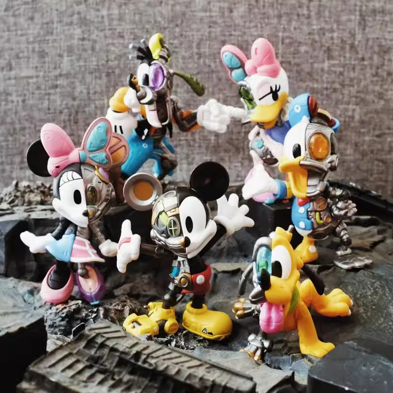Disney Mickey and Friends Semi cyborg Series Figures Blind Box ...