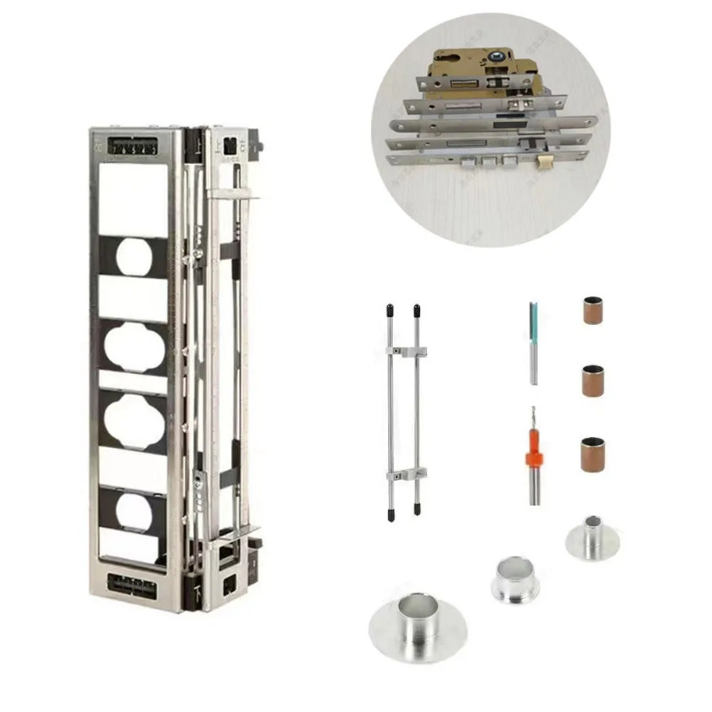 Metal Wooden Door Slotter Set Key Hole Opener For Woodworking Front ...
