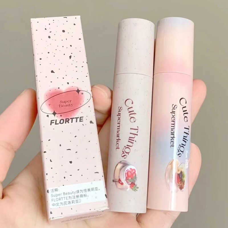 ของแท้ FLORTTE FLORTTE Meria Series Milk Cream Lip Cream Lip Mud Matte ...