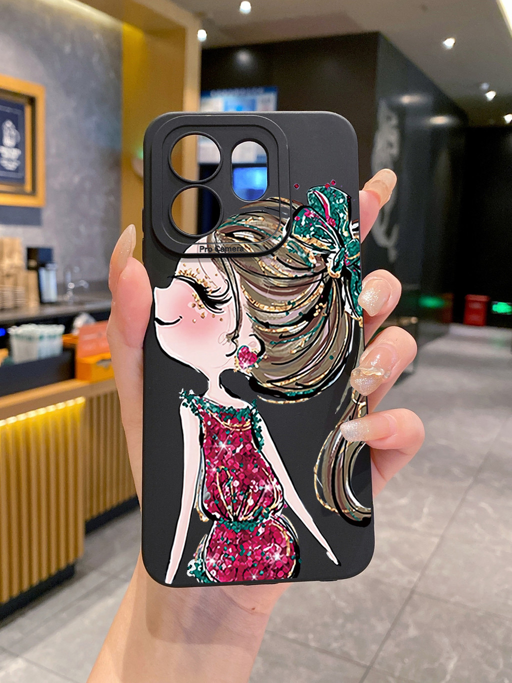 เข้ากันได้กับ iTel S25 Ultra A80 A70 Tecno Camon 40 Pro 4G Mermaid Girl ...